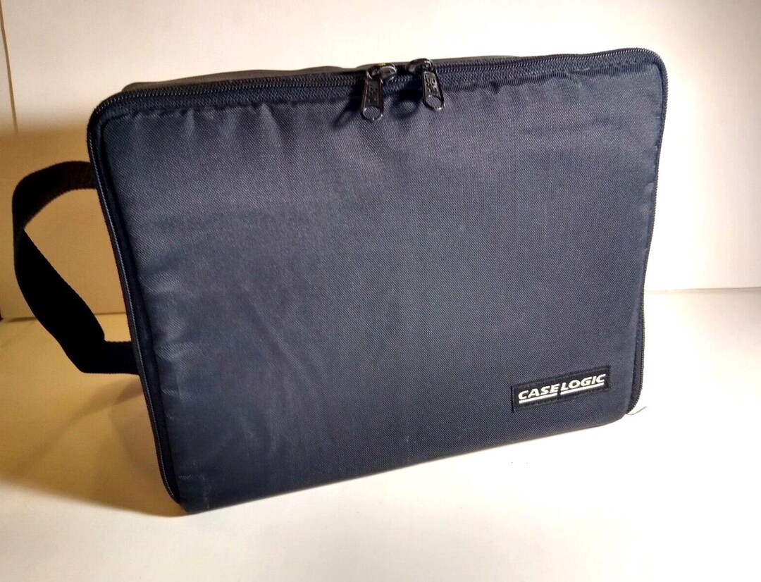 Case Logic 30 Count CD Carrying Case Holder Storage Travel Black With ...