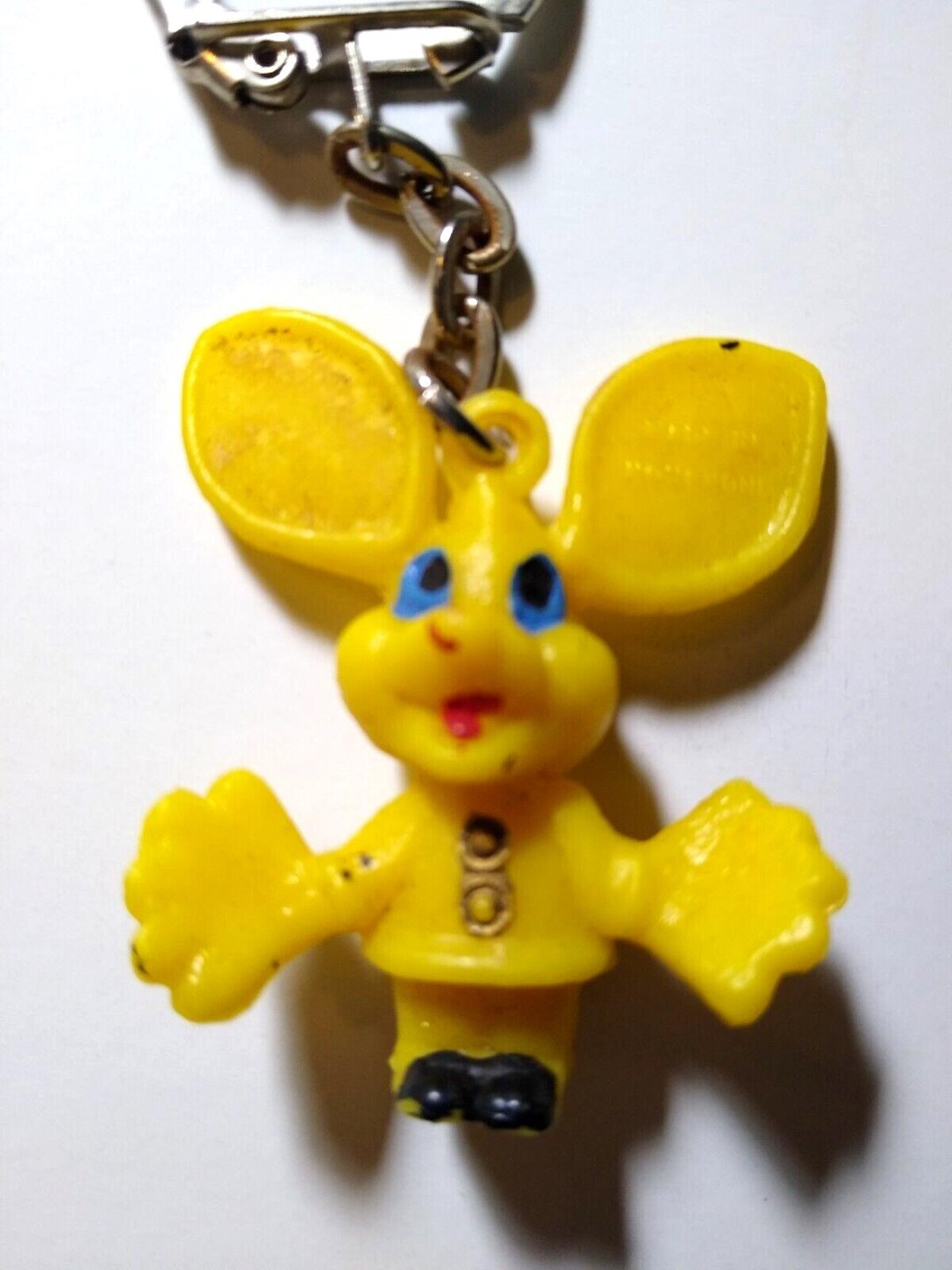 Topo Gigio Figure Keychain Ed Sullivan Show Yellow Mouse 1960's Mom Dad ...