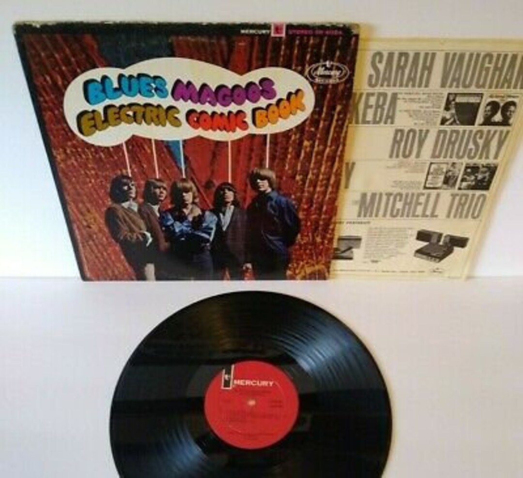 Blues Magoos Electric Comic Book Vinyl LP Record Album Psychedelic Rock ...