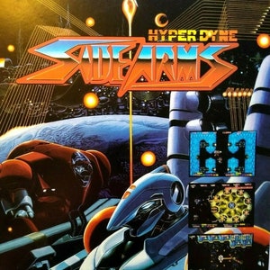 Hyper Dyne Side Arms Arcade FLYER Original 1986 Video Game Art - Etsy