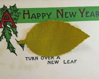 Turn Over New Leaf - Etsy