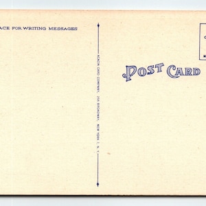 Greetings From Coney Island New York Large Letter Linen Postcard Unused ...