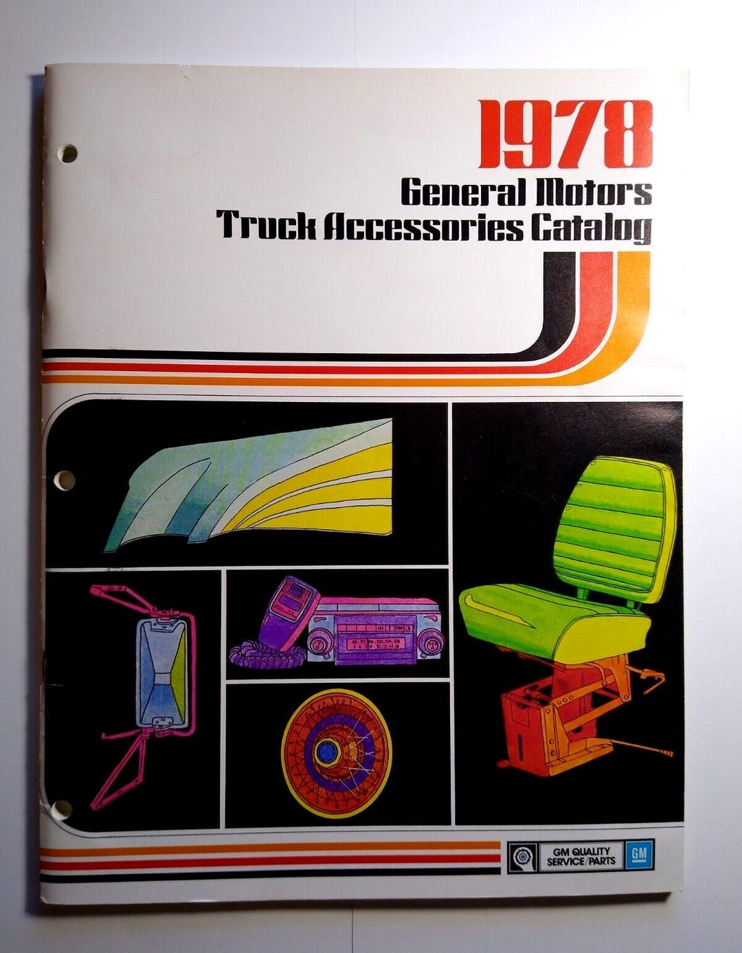 General Motors Truck Parts & Accessories Catalog Brochure Hub Caps ...