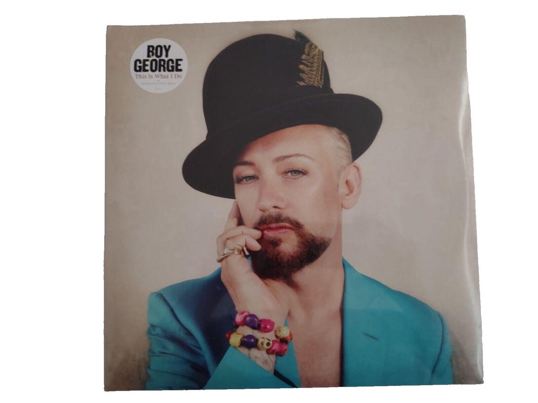 Boy George SEALED This is What I Do Vinyl LP Record Album Culture Club ...