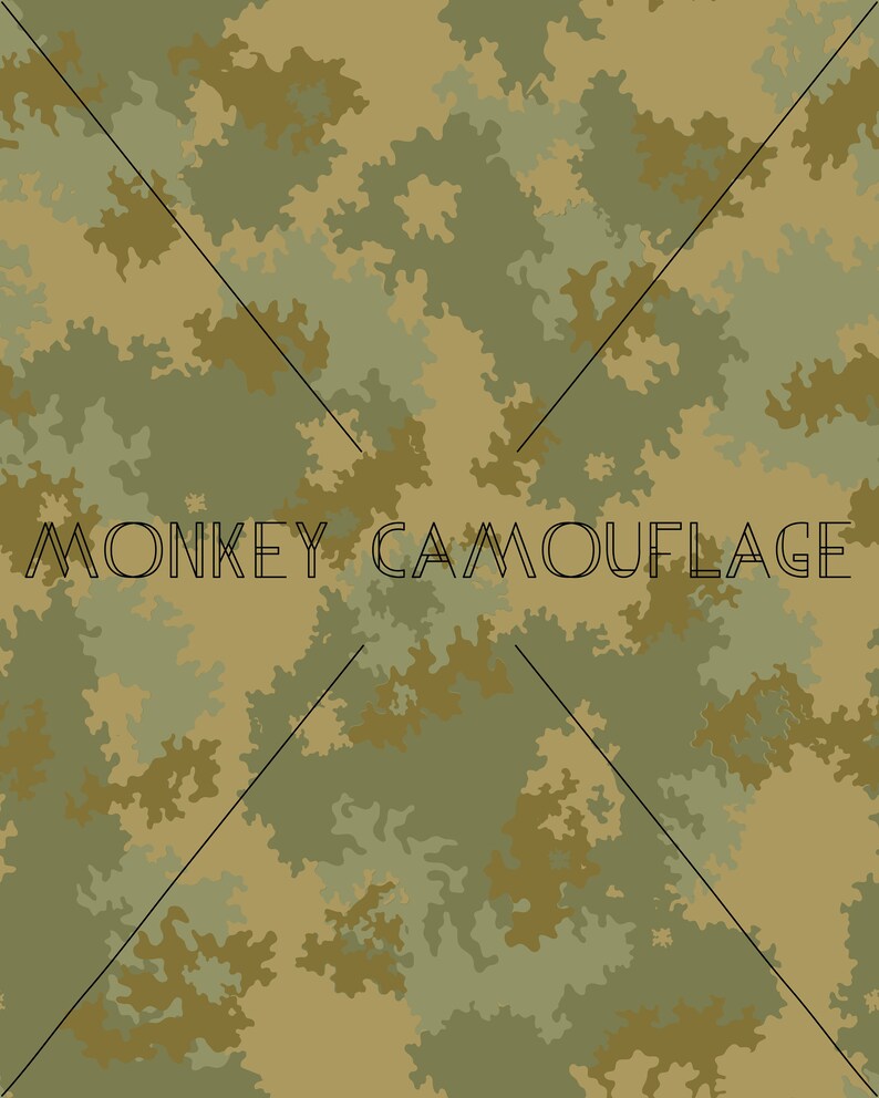 Srapbook Papers Collection of Camo Jpg Files 56 Camo | Etsy