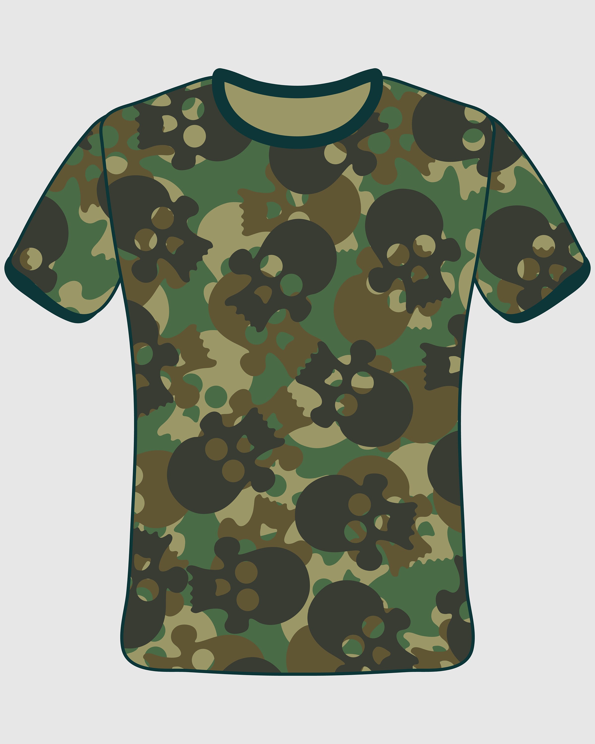 Fresh Camouflage Digital Paper by Monkey Camouflage.seamless Military ...