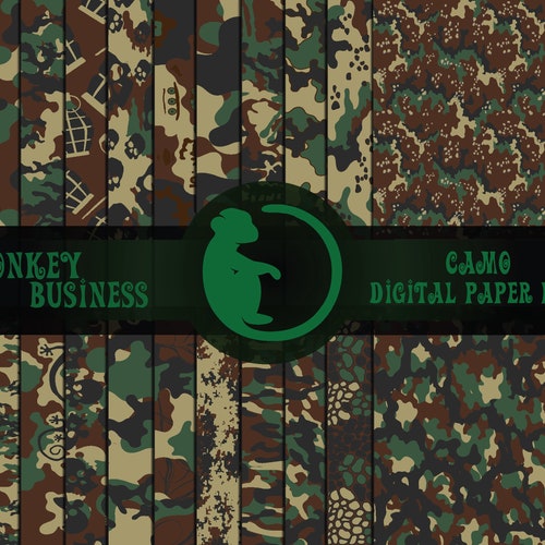 Seamless Patterns Digital Paper Pack Scrapbook Paper - Etsy