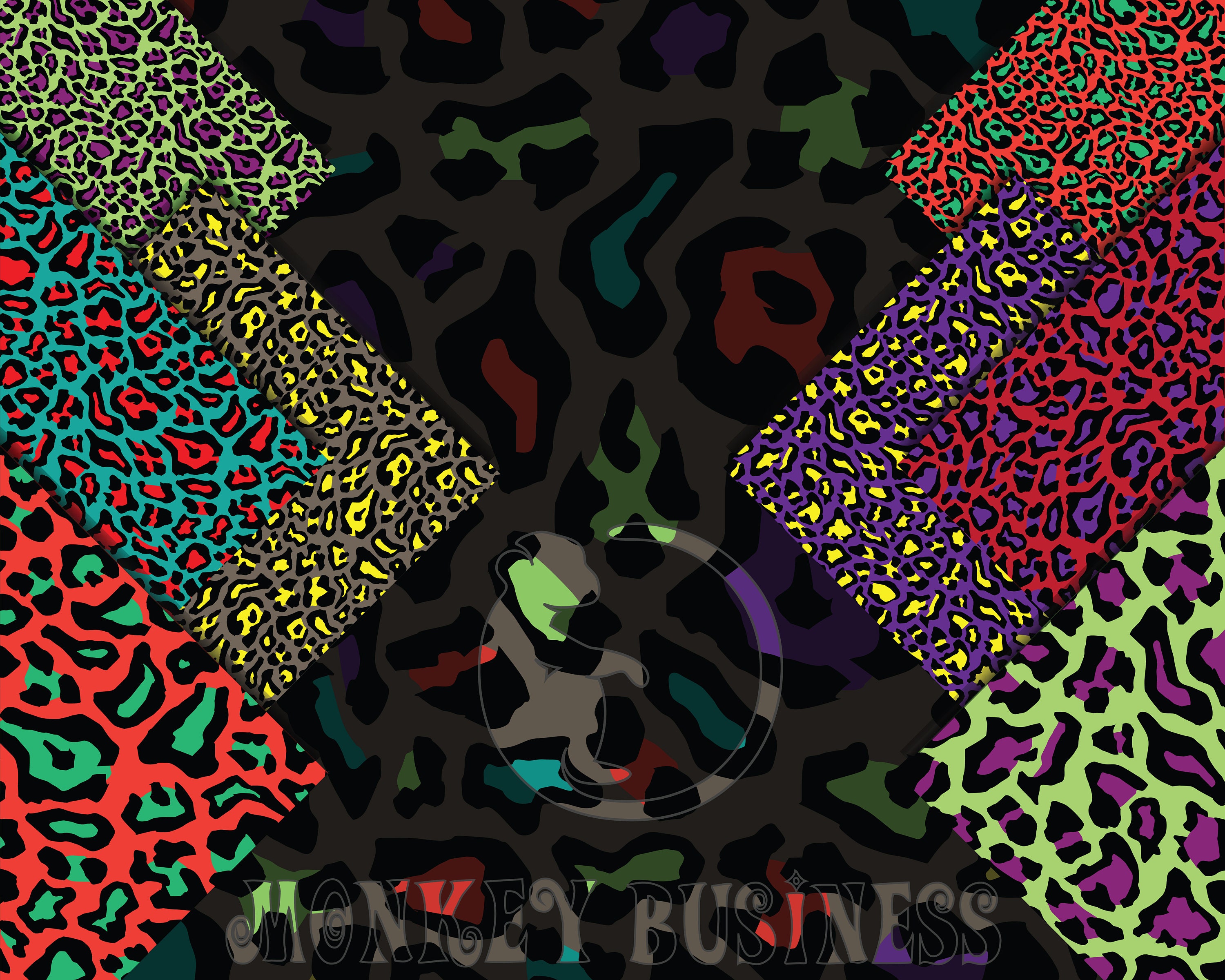 Leopard Digital Papers 12 High Quality Seamless Patterns - Etsy