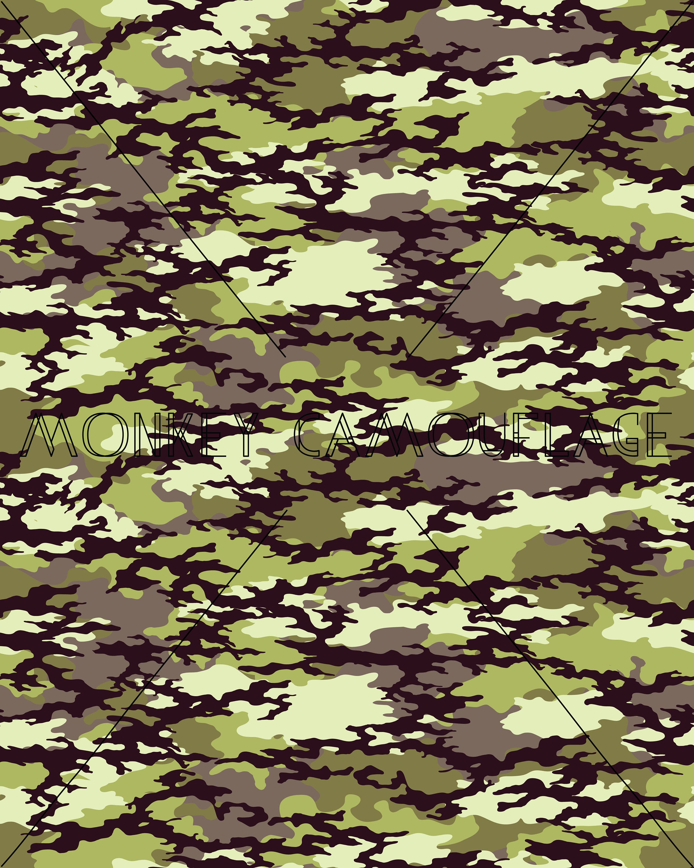 Srapbook Papers Collection of Camo Jpg Files 56 Camo | Etsy