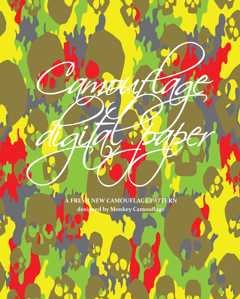 Spring Camouflage Collection.15 High Quality Camo Digital - Etsy
