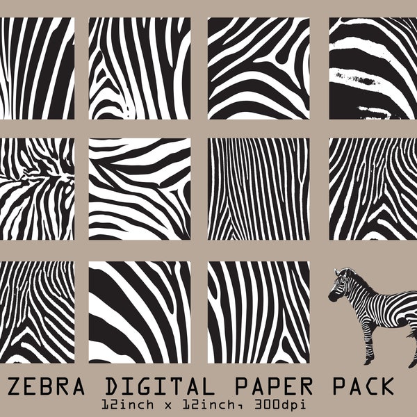 Zebra Print Papers - Etsy