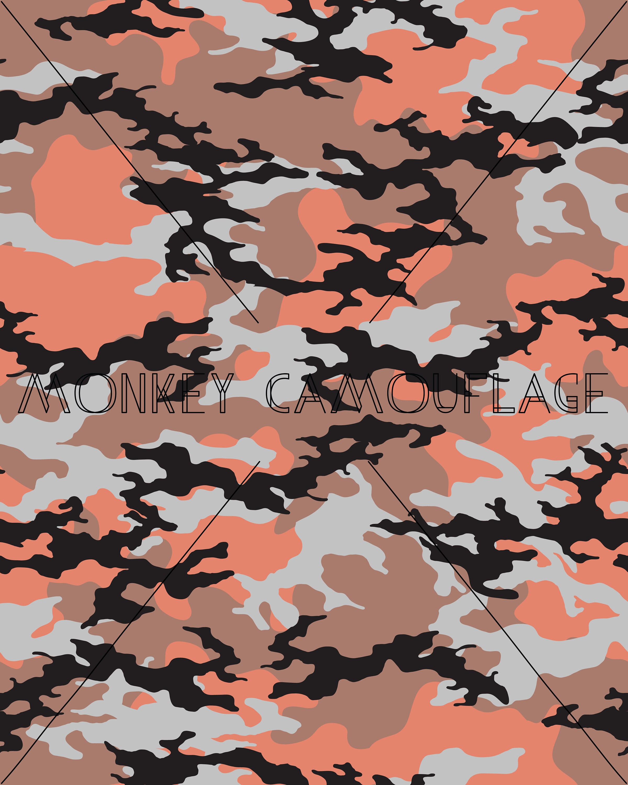 Digital Paper Pack by Monkey Camouflage.27 Camouflage Digital | Etsy