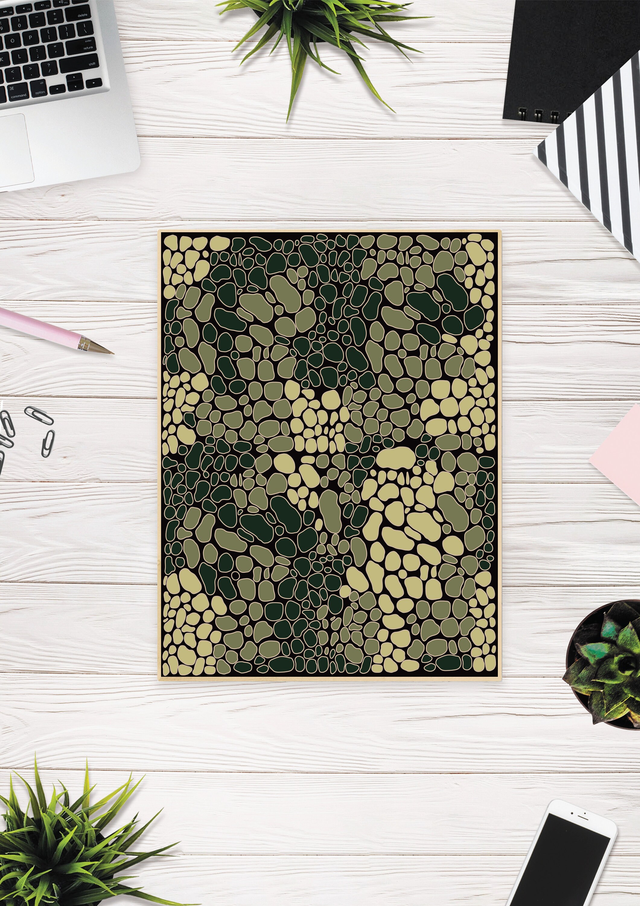 Abstract Green Army Design.seamless Camo Digital - Etsy