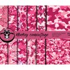 Pink Camouflage Digital Paper Pack.set of 9 Pink Camo Patterns.high ...