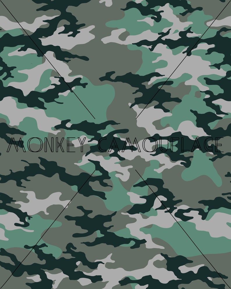 Digital Paper Pack by Monkey Camouflage.27 Camouflage Digital - Etsy