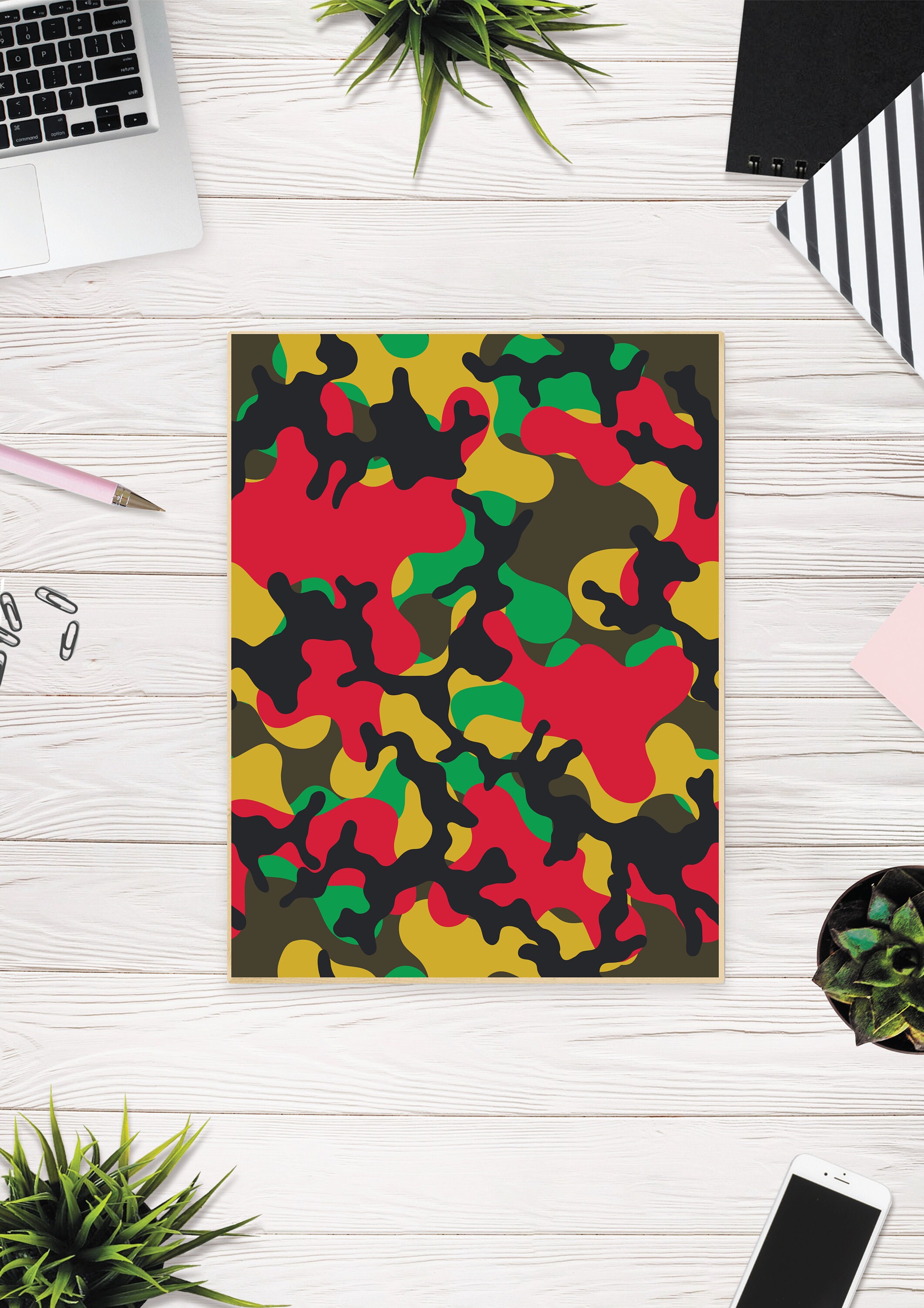 Camo Digital Art.colorful Army Design.camouflage Digital Paper.seamless ...