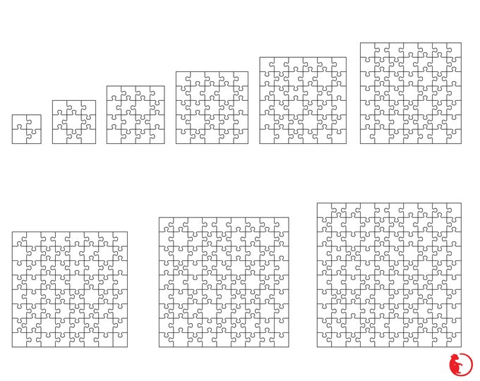 Big Puzzle SVG, Digital Clipart, Files Eps, Jpg, Maze, SVG Puzzle ...