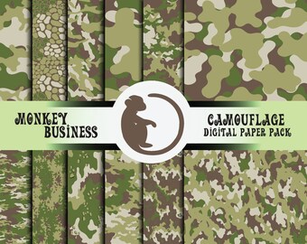 Seamless Patterns Digital Paper Pack Scrapbook Paper | Etsy