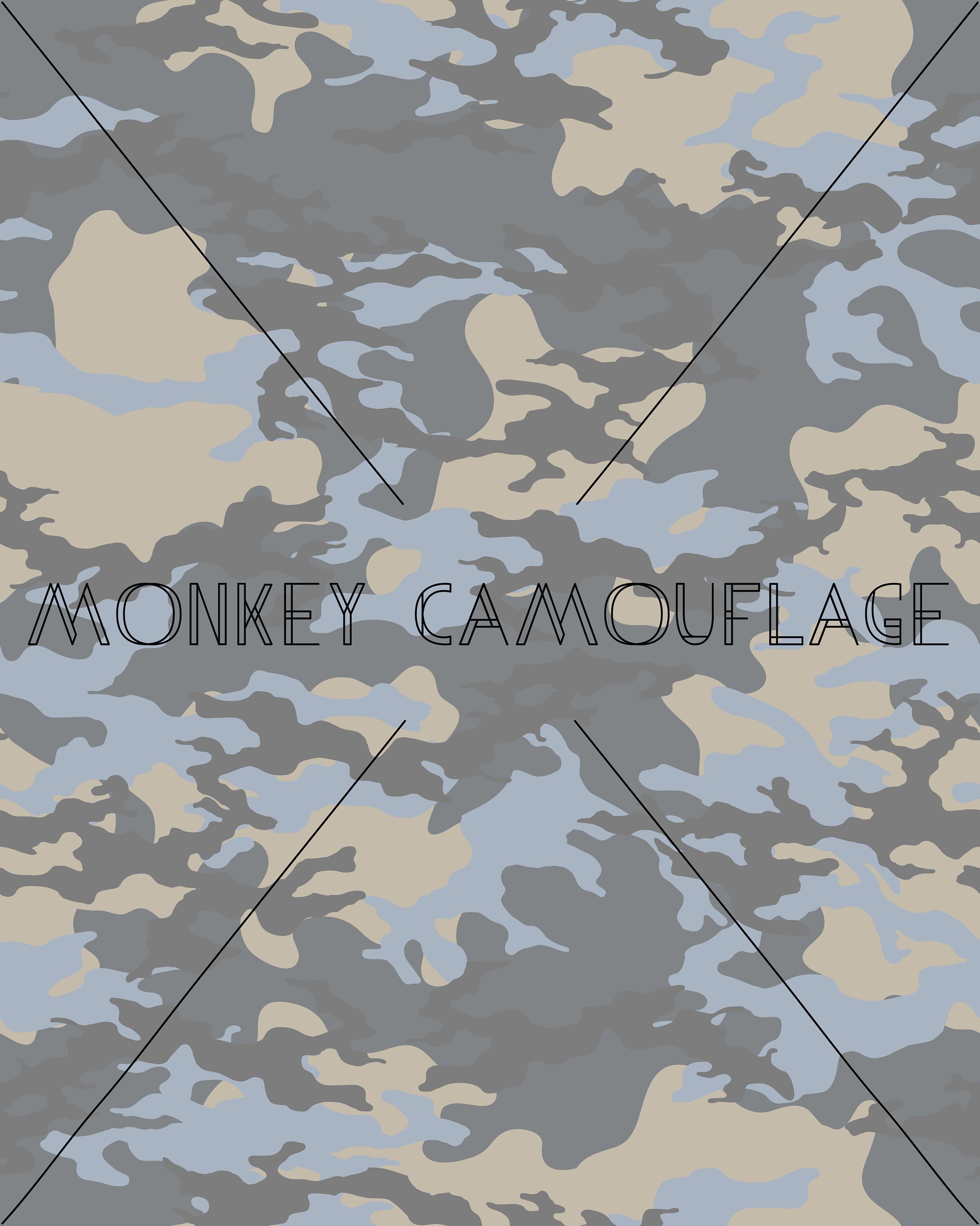 Digital Paper Pack by Monkey Camouflage.27 Camouflage Digital | Etsy