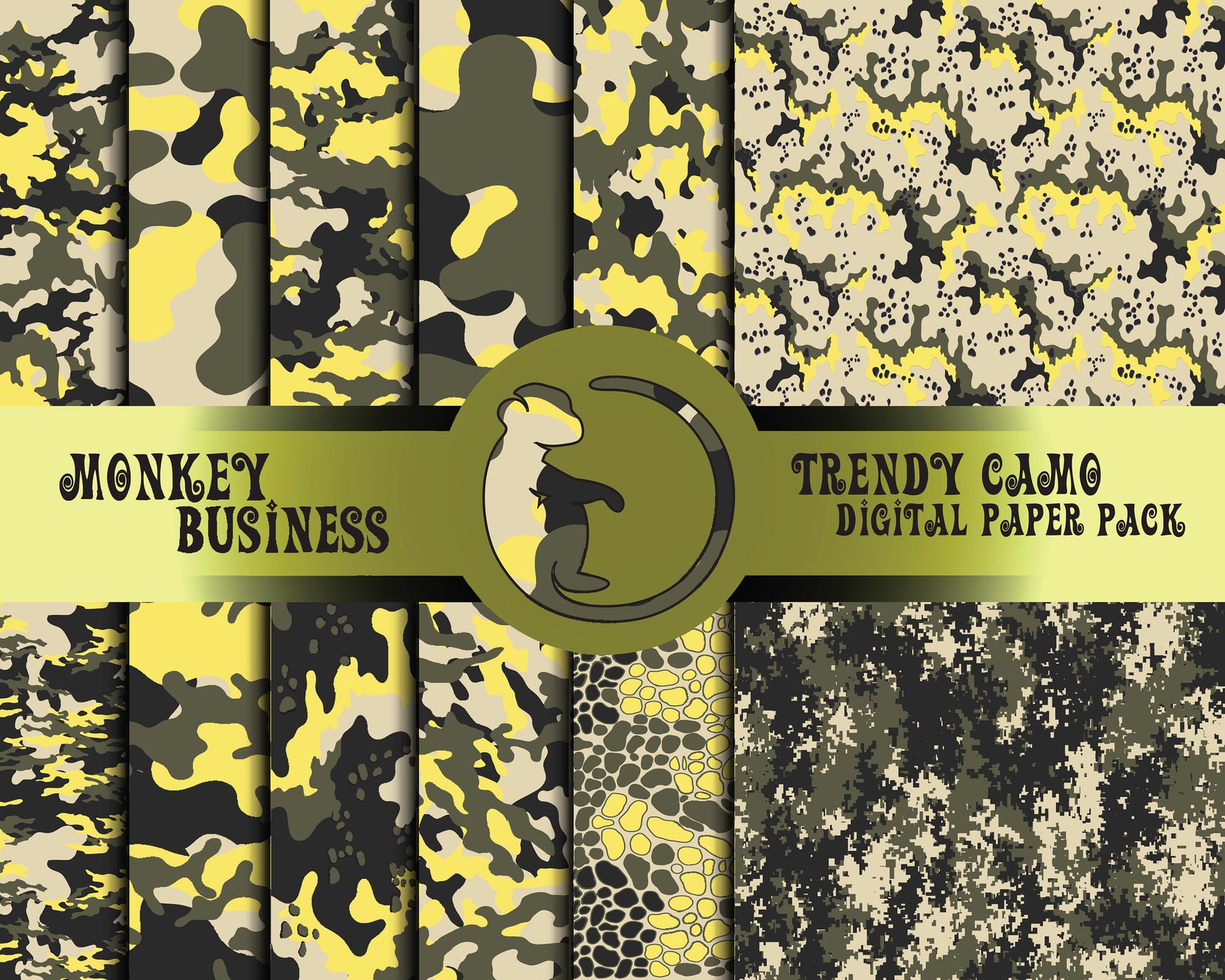 Camo Texture 12 High Quality JPG Files Camouflage Digital - Etsy