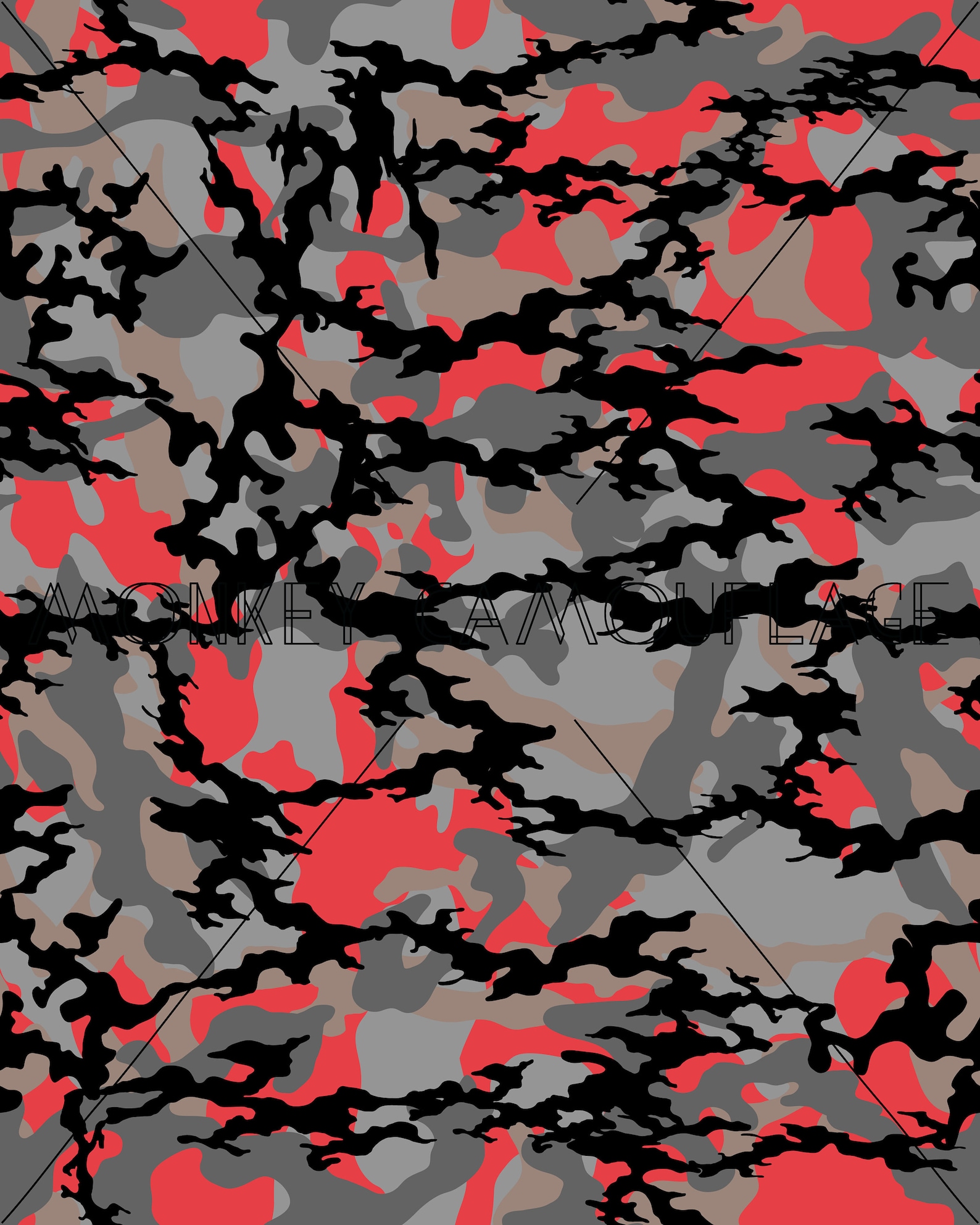 Srapbook Papers Collection of Camo Jpg Files 56 Camo | Etsy