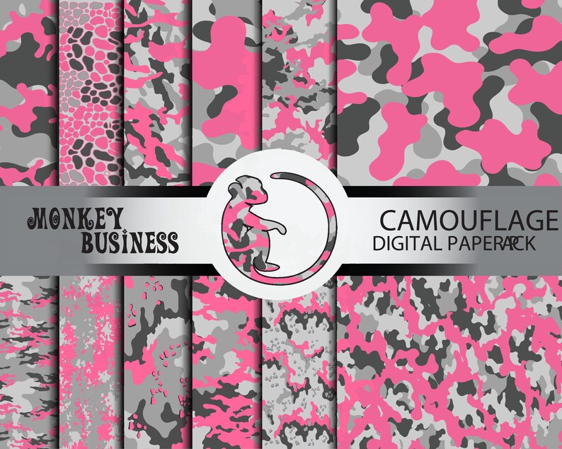 Instant Download Digital Paper, Scrapbook Paper Pack, JPG Files ...