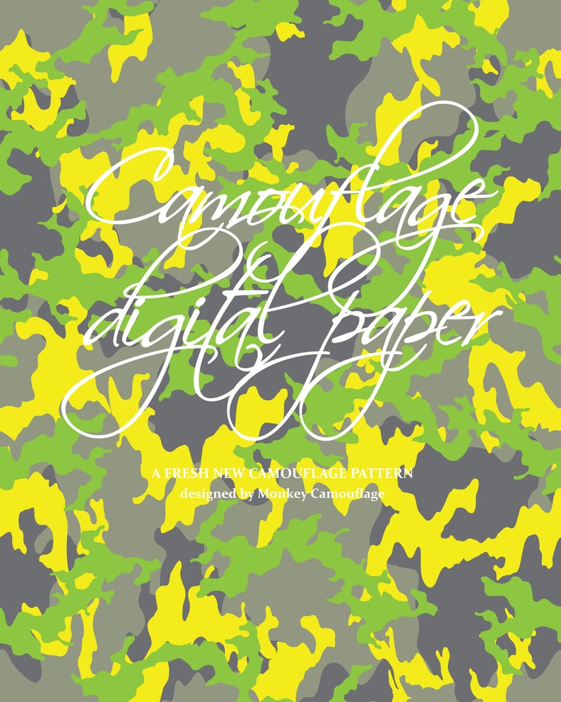 Spring camouflage collection.15 high quality camo digital | Etsy