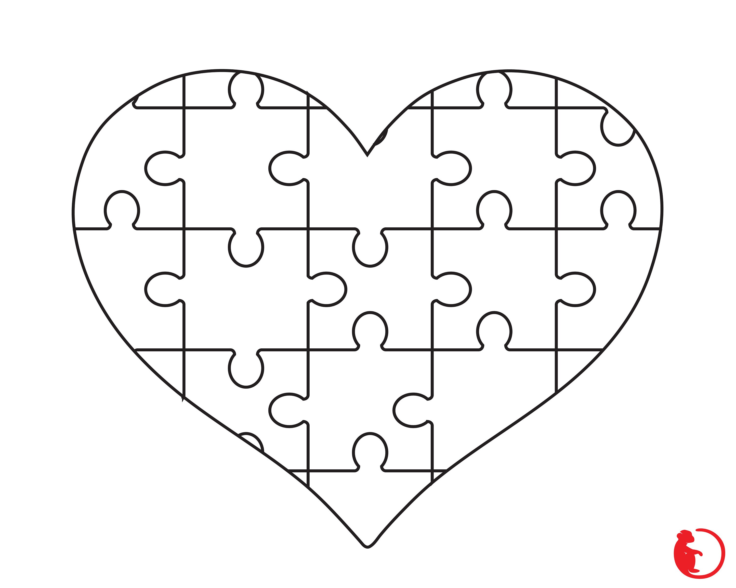 Herz Puzzle SVG Geschnitten Dateien Liebe Puzzle Cricut Etsy