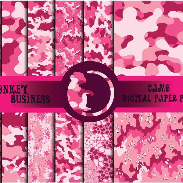 Pink Camo - Etsy