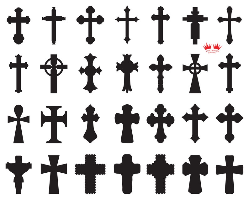 Crosses SVG, Digital Clipart, Files Eps, Jpg, Maze, Crosses Design ...