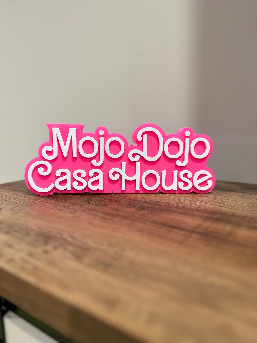 Personalized Mojo Dojo Dollhouse Name Magnet, Girls Birthday, Kids Room ...