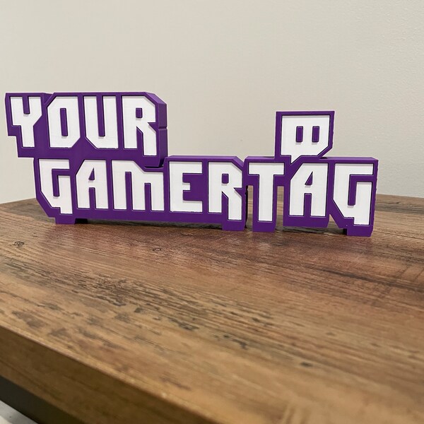 Twitch Nameplate - Etsy Australia