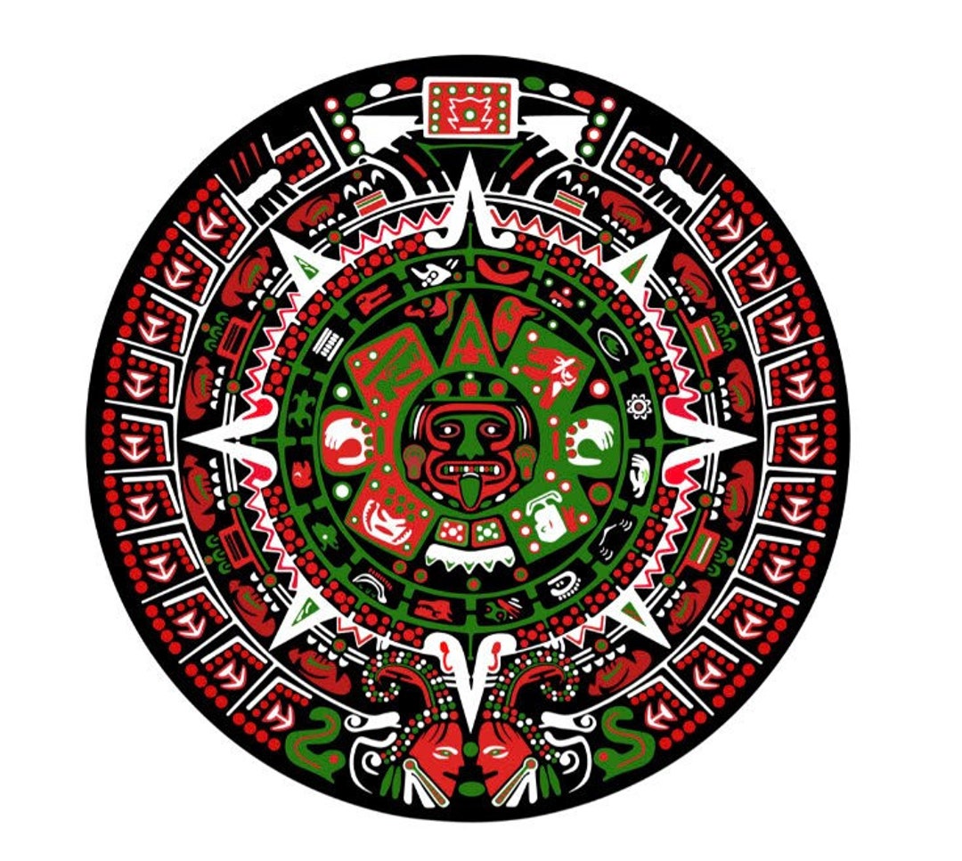 Calendario Azteca - Etsy