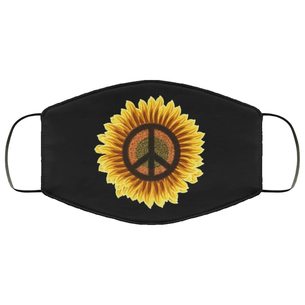 Floral Peace Sign - Etsy