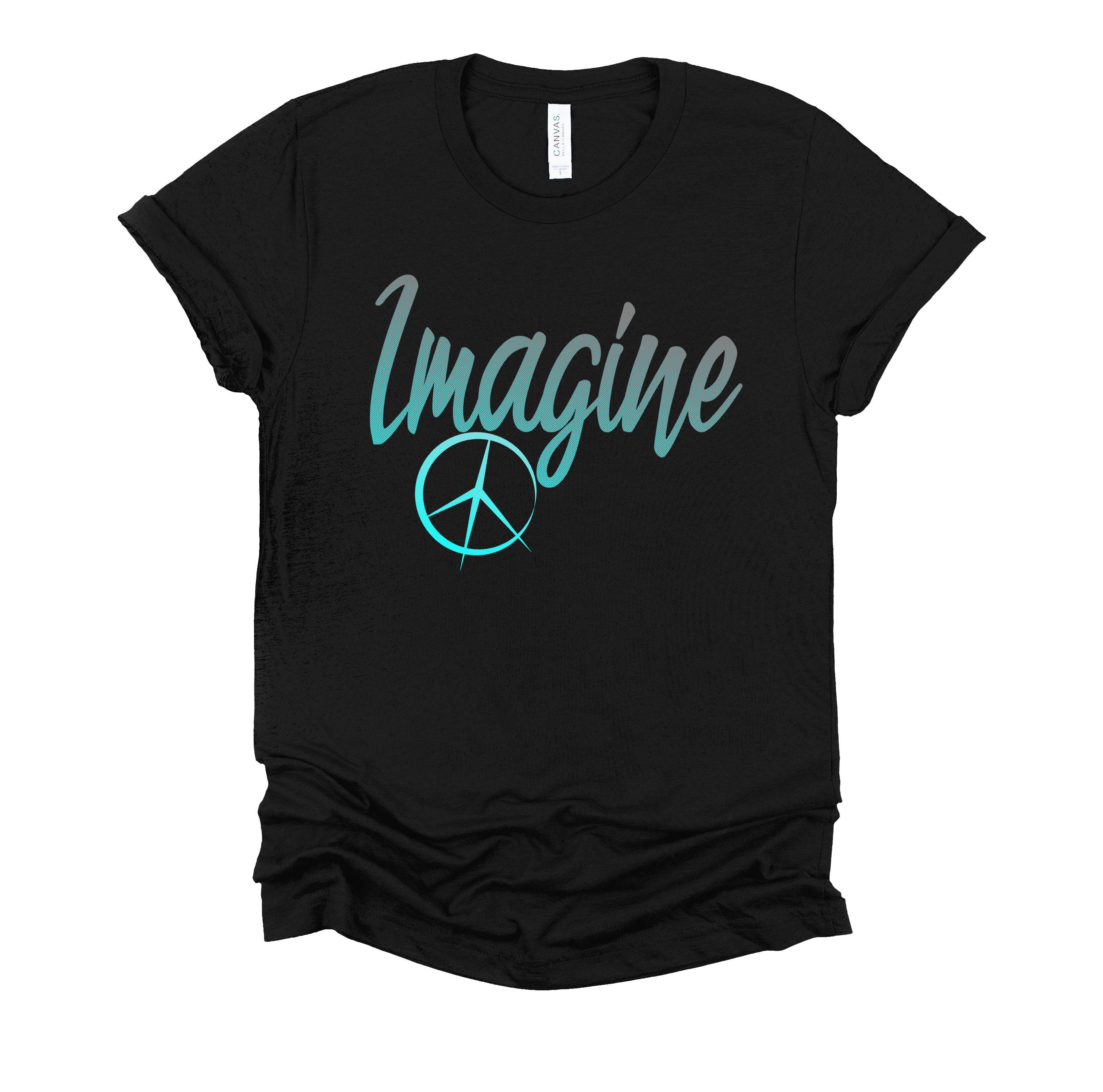 Imagine Peace Sign Shirt, Hippie, World Peace, Dreamer, Hope, Love ...