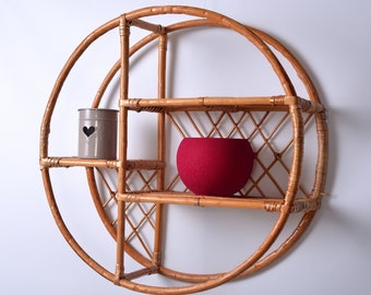 Wicker Wall Shelf - Etsy