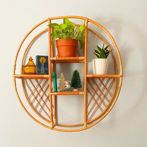 Wicker Wall Shelf - Etsy