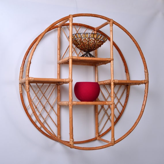 Hauslieferung bestechen Touhou rundes rattan regal Waten Ambition Galerie