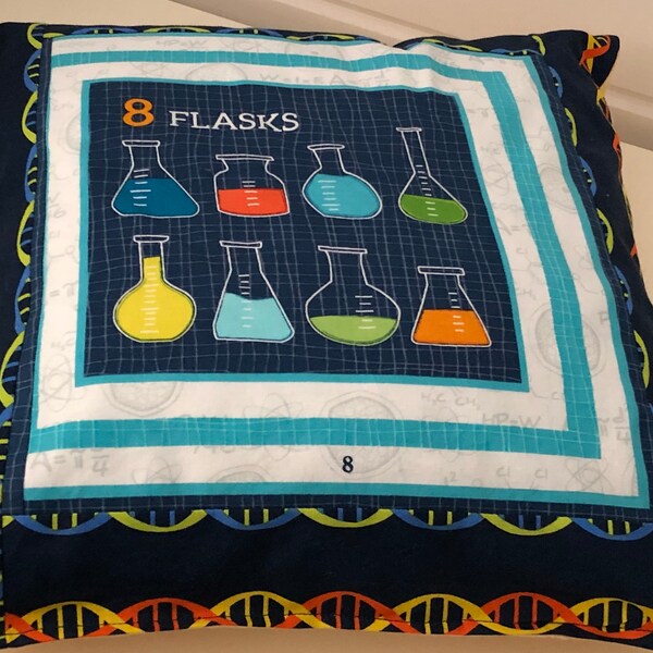 Science Pillow - Etsy