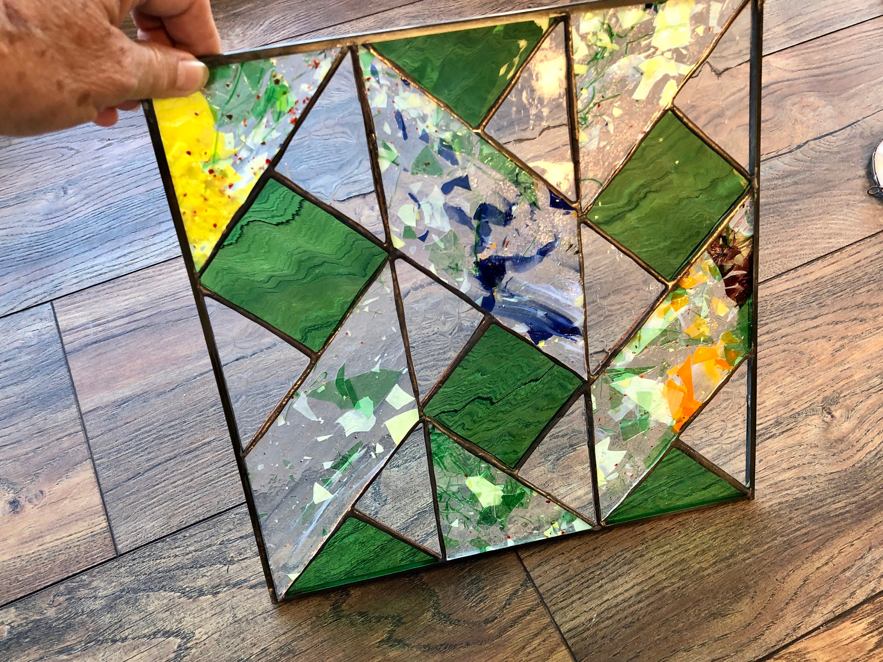 Stained Glass DNA Ladder - Etsy