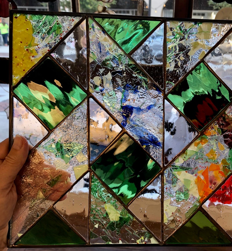 Stained Glass DNA Ladder - Etsy