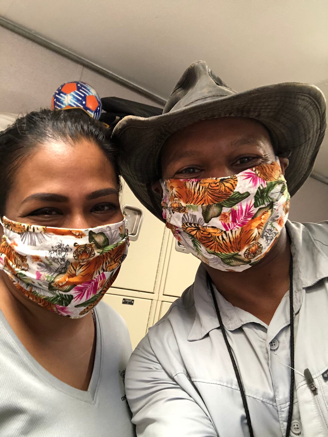 Tiger Face Mask - Etsy