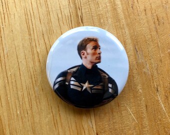 Captain America Pin - Etsy
