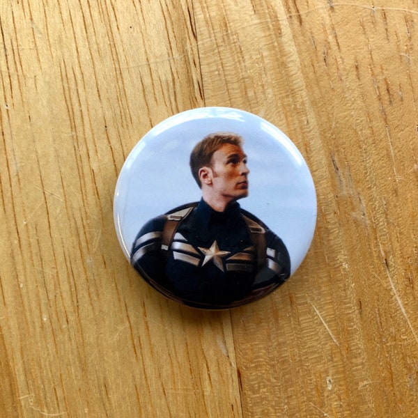 Captain America Pin - Etsy