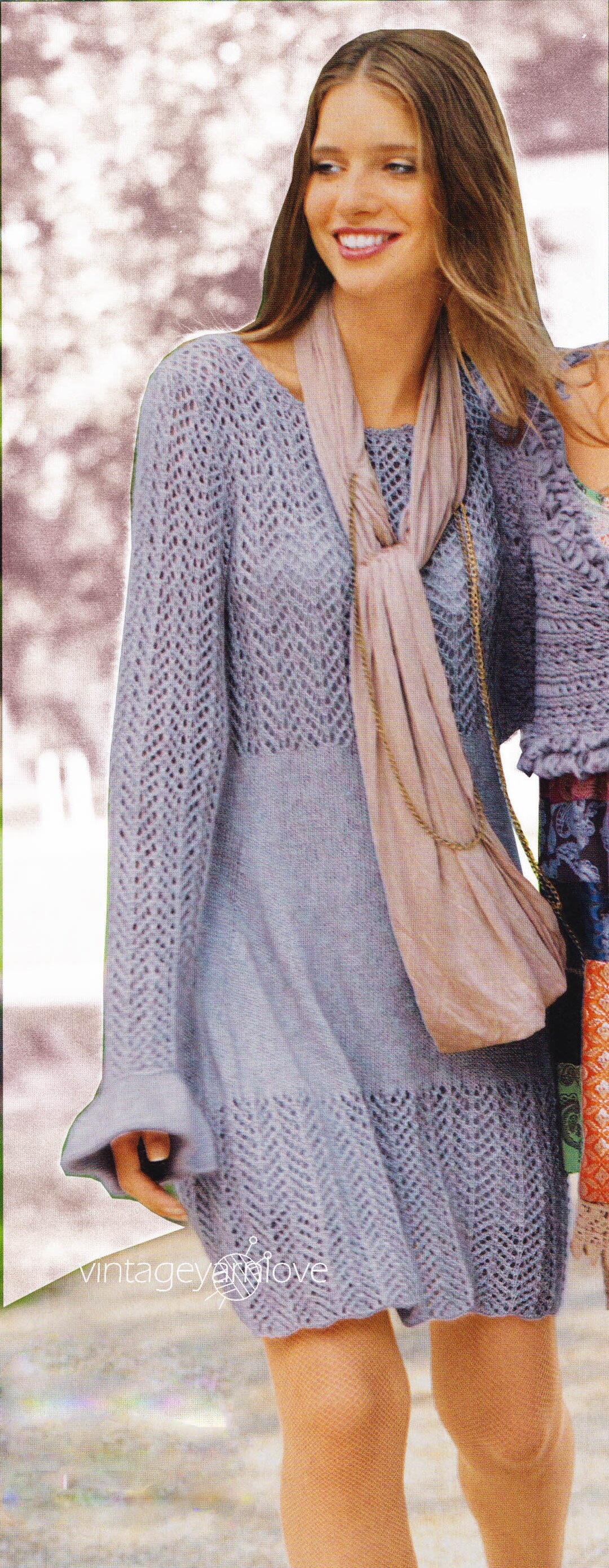 Knitting Dress Pattern Vintage Knitting Dress Pattern PDF Pattern Woman ...