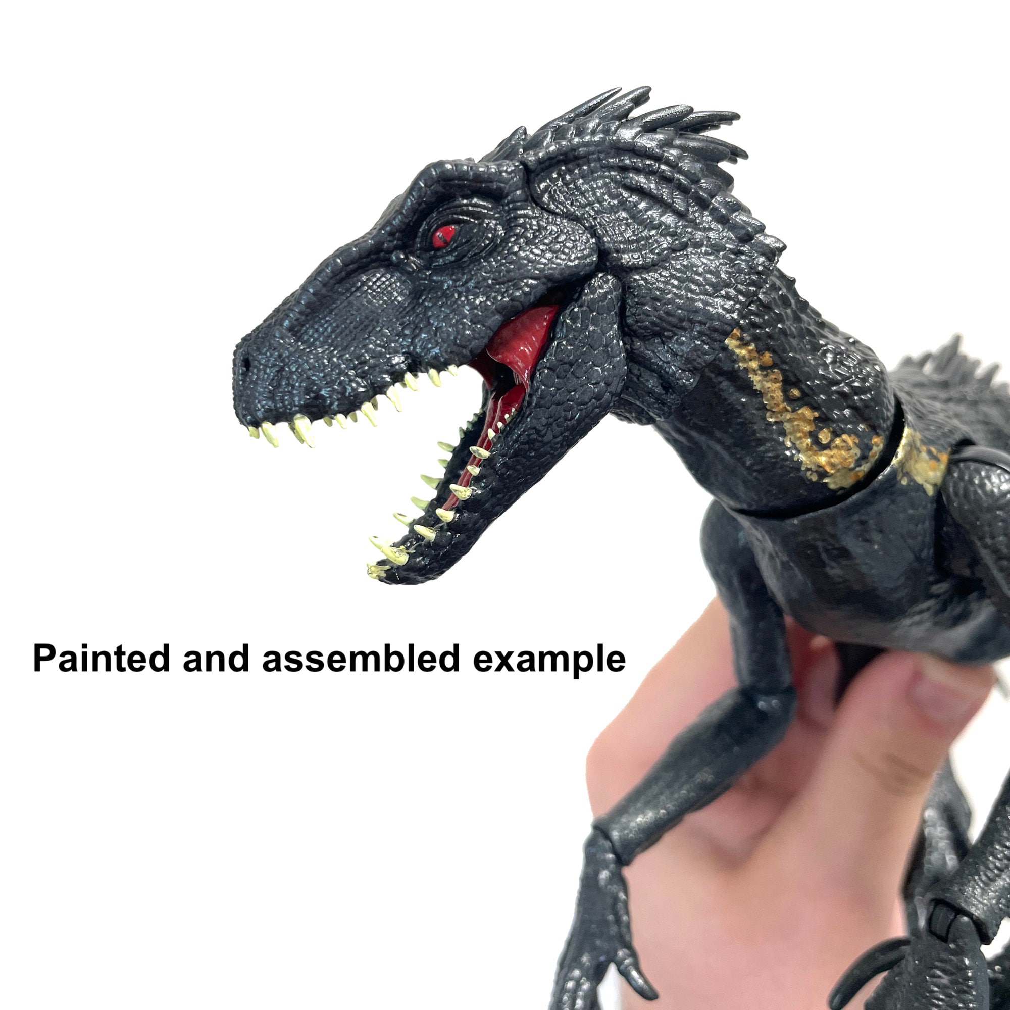 Super Posable Raptor Accurate Head Replacement STL 3D Model - Etsy UK