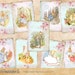 Printable Peter Rabbit Collage Sheet, Instant Download, Nine 2.5" X 3.5 ...