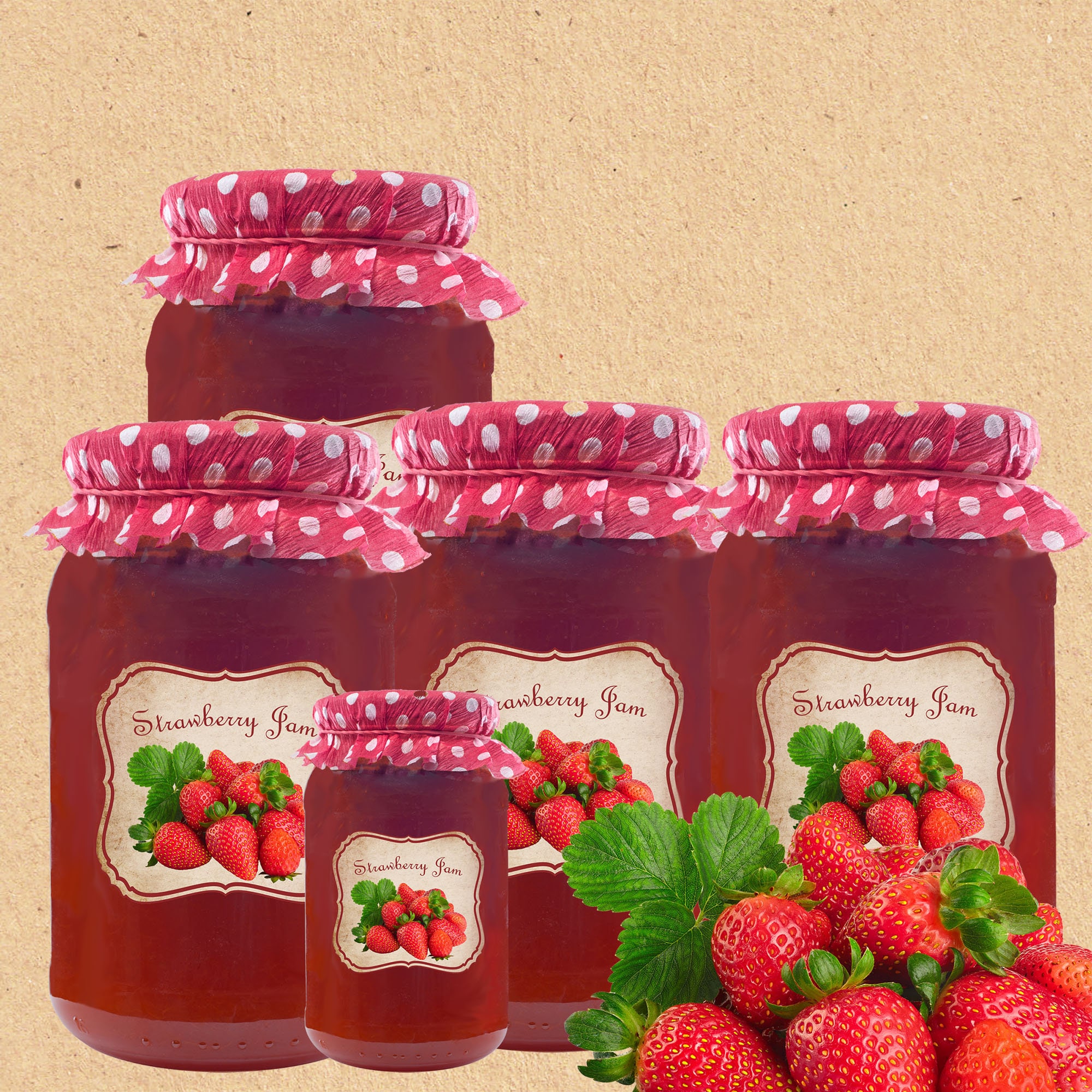 9 Jam Labels in Two Sizes Printable and Instant Download Digital Jam ...