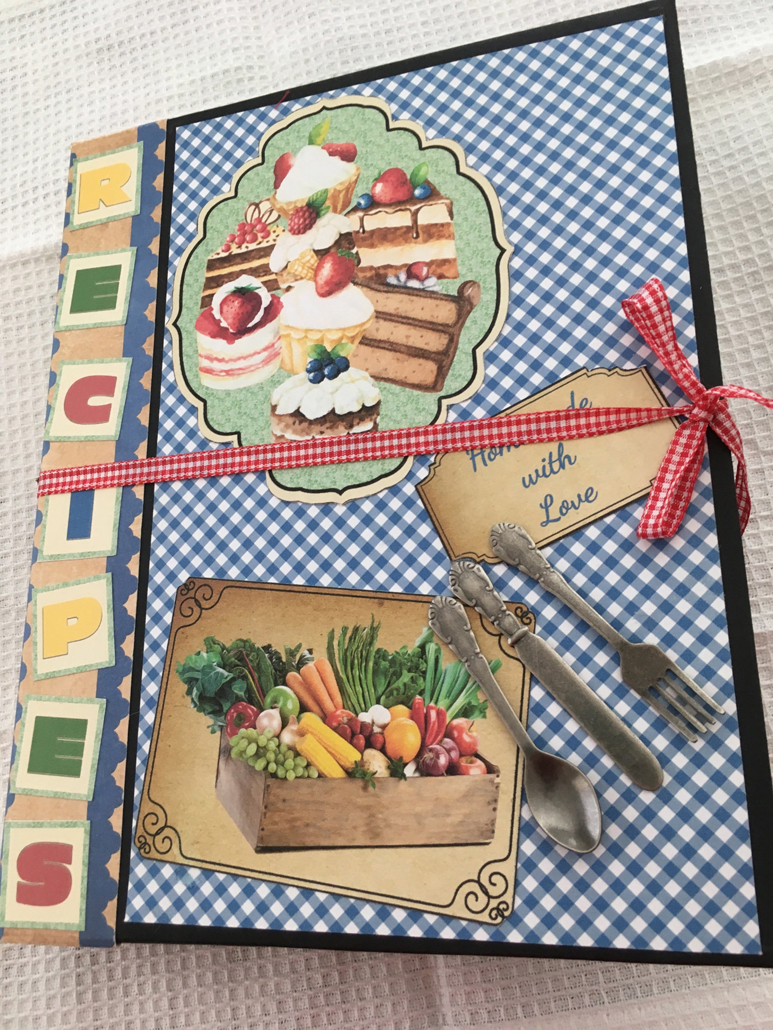 Printable Blank Recipe Junk Journal 20 Unique Recipe Cards - Etsy