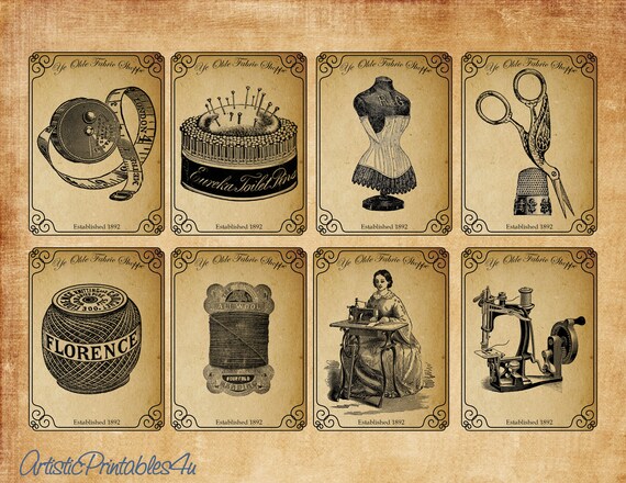 11 New Printable Sewing Labels Instant Download Digital - Etsy Canada